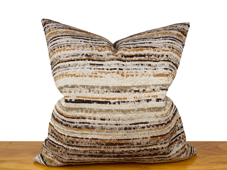 Earthy Tones Neutral Brown Pillow Cover Set Combination, Bedroom ...