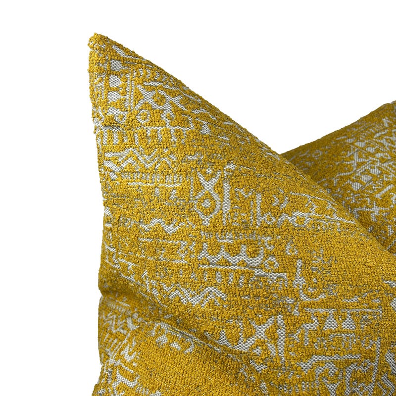 Mustard Throw Pillow - Etsy