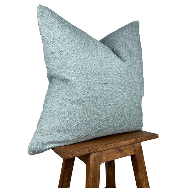 Light Blue Pillow - Etsy