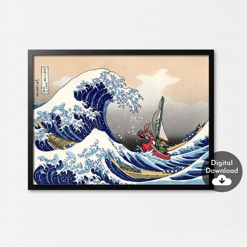 Zelda Wind Waker Poster - Etsy