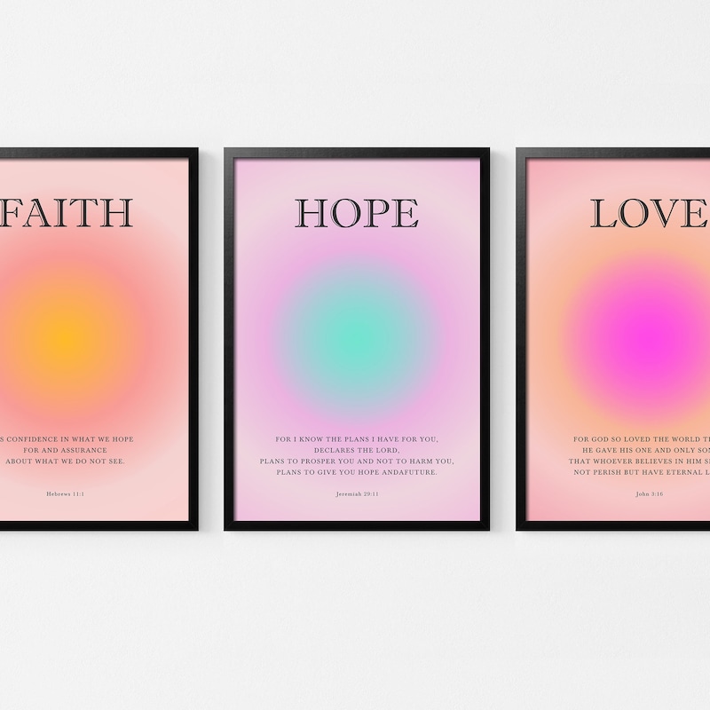 Faith Poster - Etsy