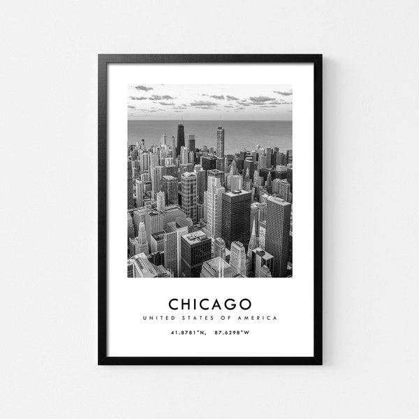 Chicago Poster - Etsy