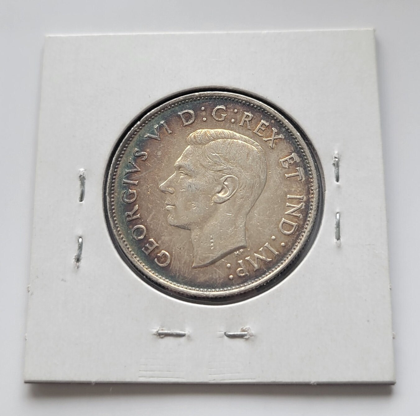 1942 King George VI Fifty Cent Canadian Coin - Etsy