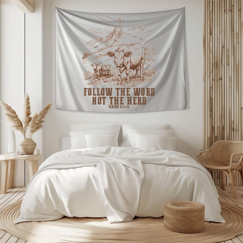 Christian Tapestry - Etsy