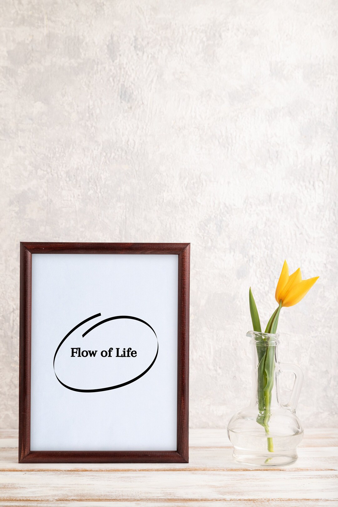 Flow of Life White Background Wallpaper Vertical Digital Art - Etsy
