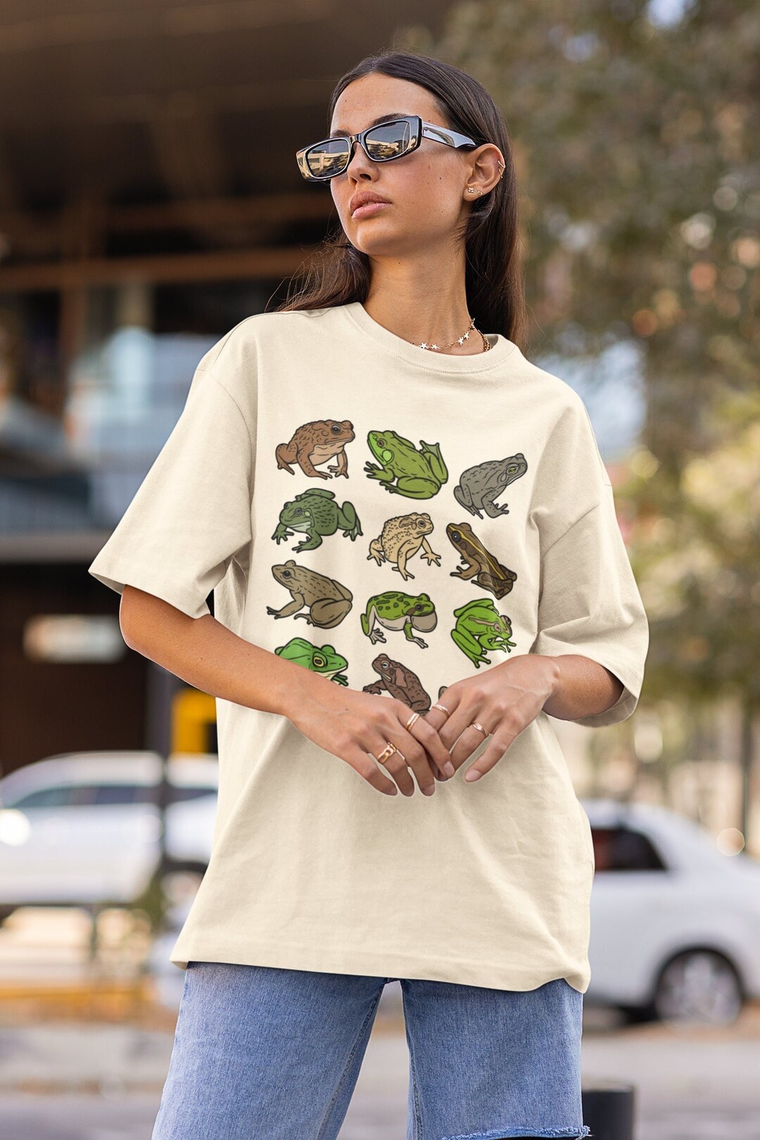 Cute Frog Shirt, Goblincore Frog and Toad Tee, Cottagecore Aesthetic ...
