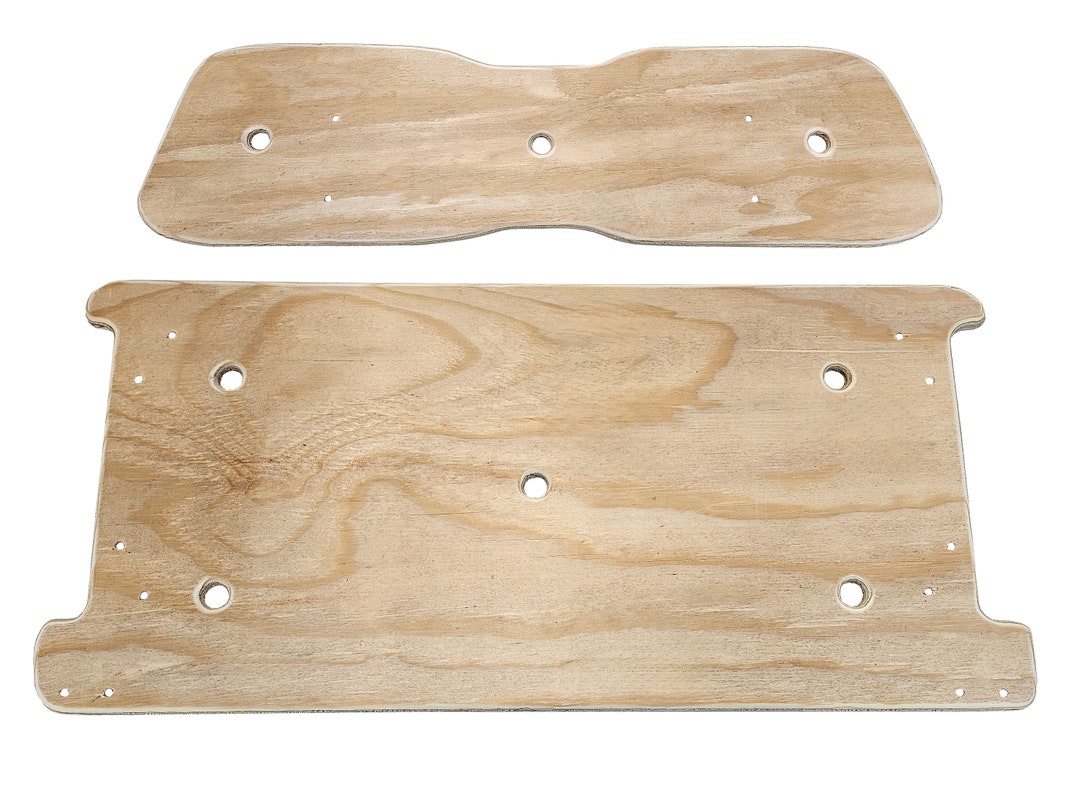 Club Car DS Year 2000 and up Replacement Seat and Backrest Wood Board ...