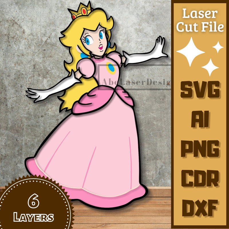 Laser Cut Files Princess - Etsy