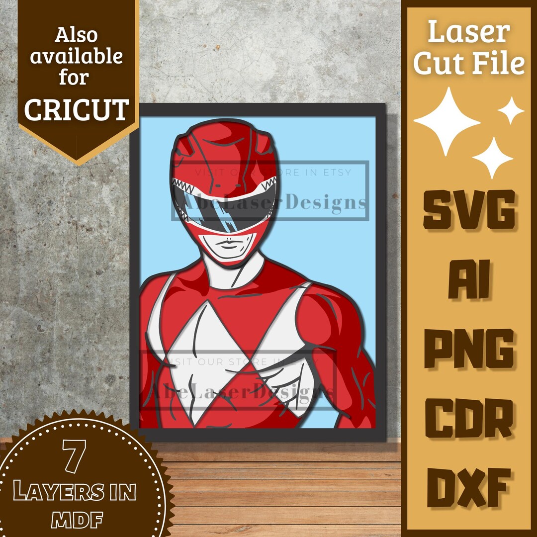 Soldier Heore V7 Layers Cartoon Laser Cut - Etsy