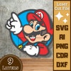Video Game Cartoon SVG. Vector Laser Cut. - Etsy