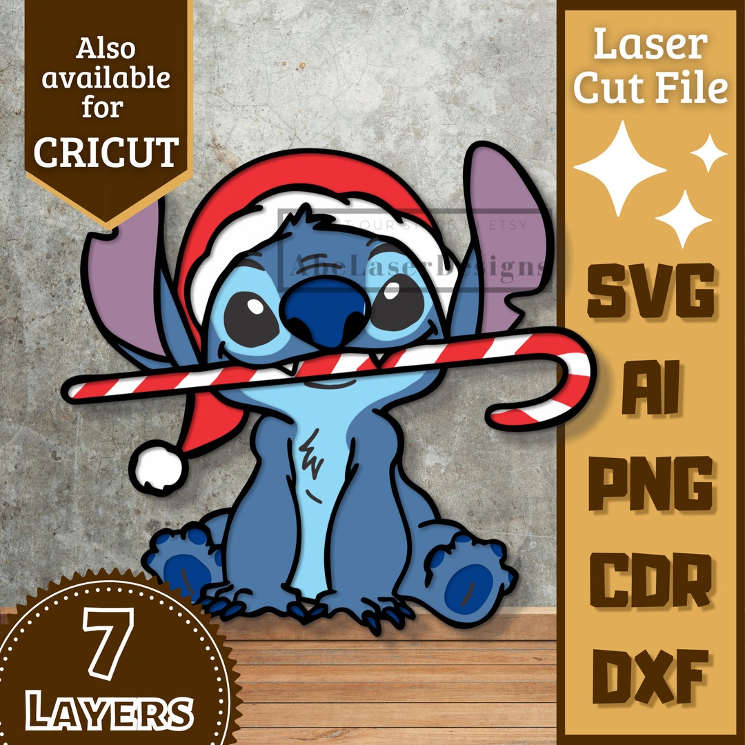 Alien Blue V3 Cartoon SVG Vector Laser Cut Multilayer - Etsy