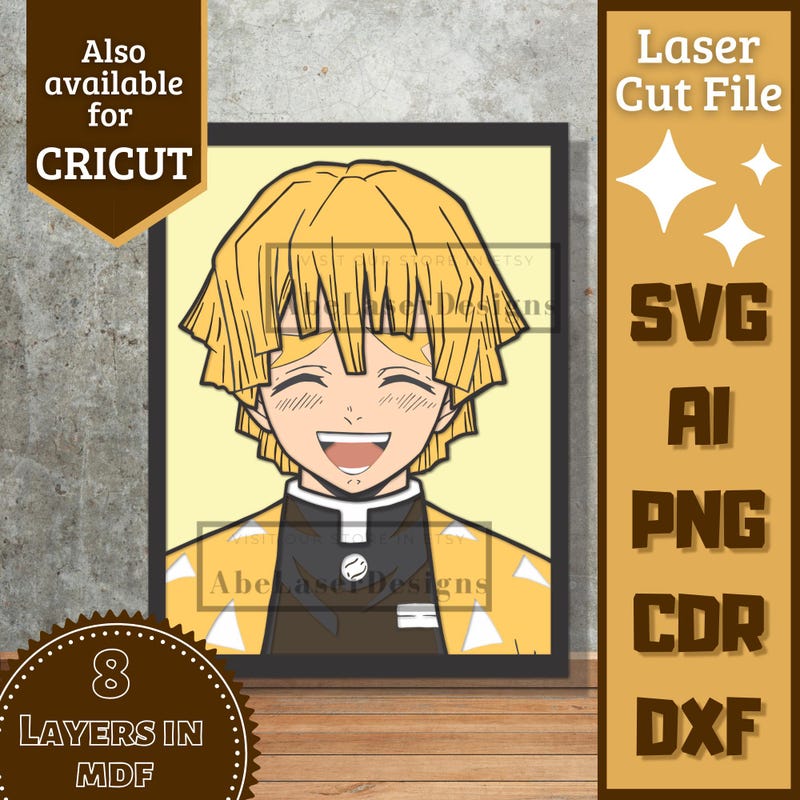 Demon Slayer Paper Doll Template - Etsy