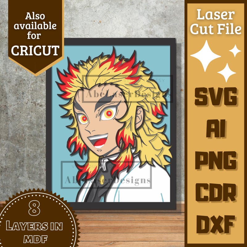 Demon Slayer Paper Doll Template - Etsy