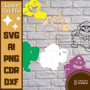 Jumpman Villain V2 Layered SVG. Vector Laser Cut. - Etsy