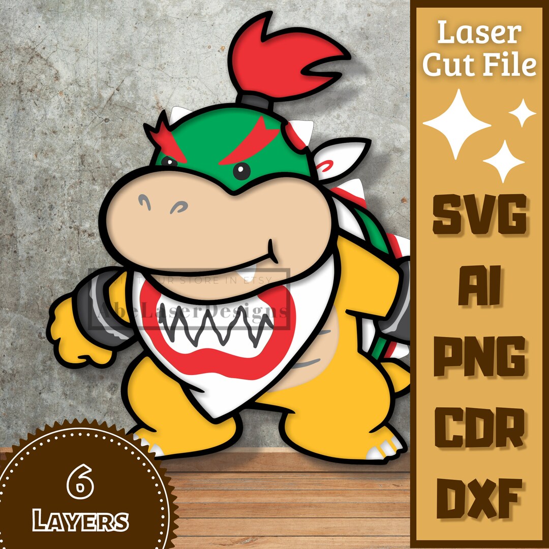 Jumpman Villain V4 Layered SVG. Vector Laser Cut. - Etsy