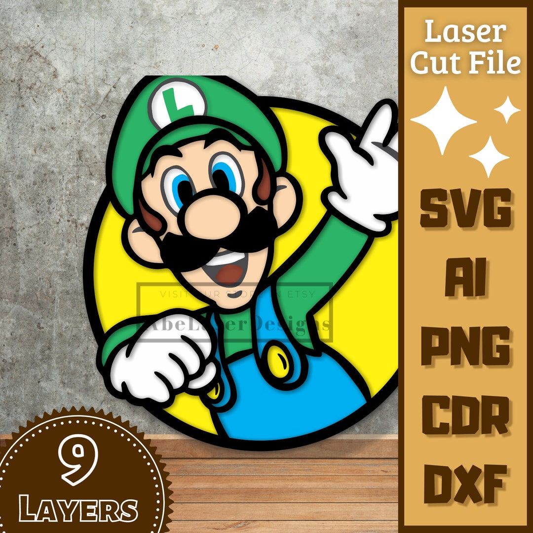 Jumpman V3 Green Layered SVG. Vector Laser Cut. - Etsy