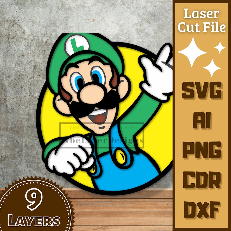 Jumpman V3 Green Layered SVG. Vector Laser Cut. - Etsy