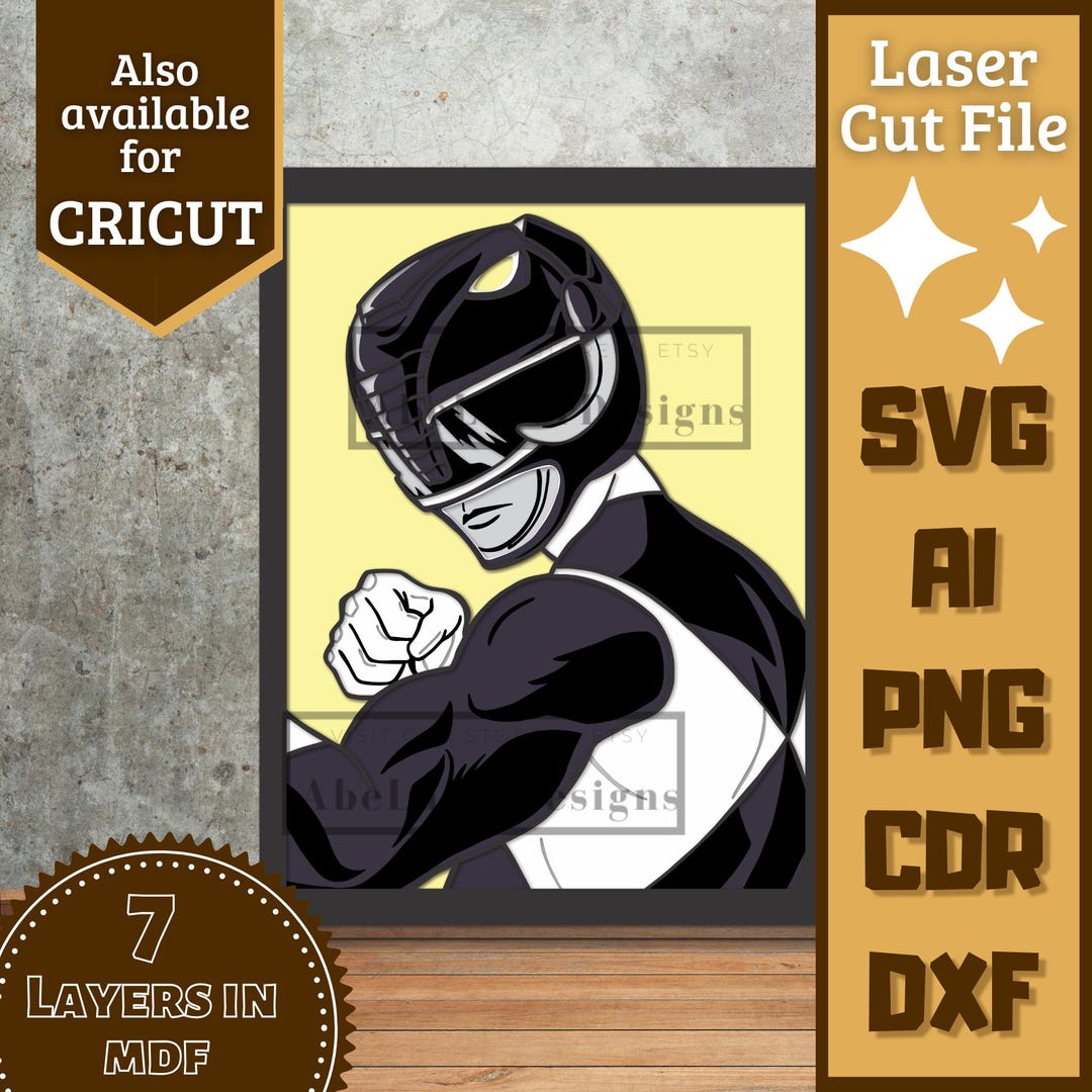 Soldier Hero V6 Layers Cartoon Laser Cut - Etsy