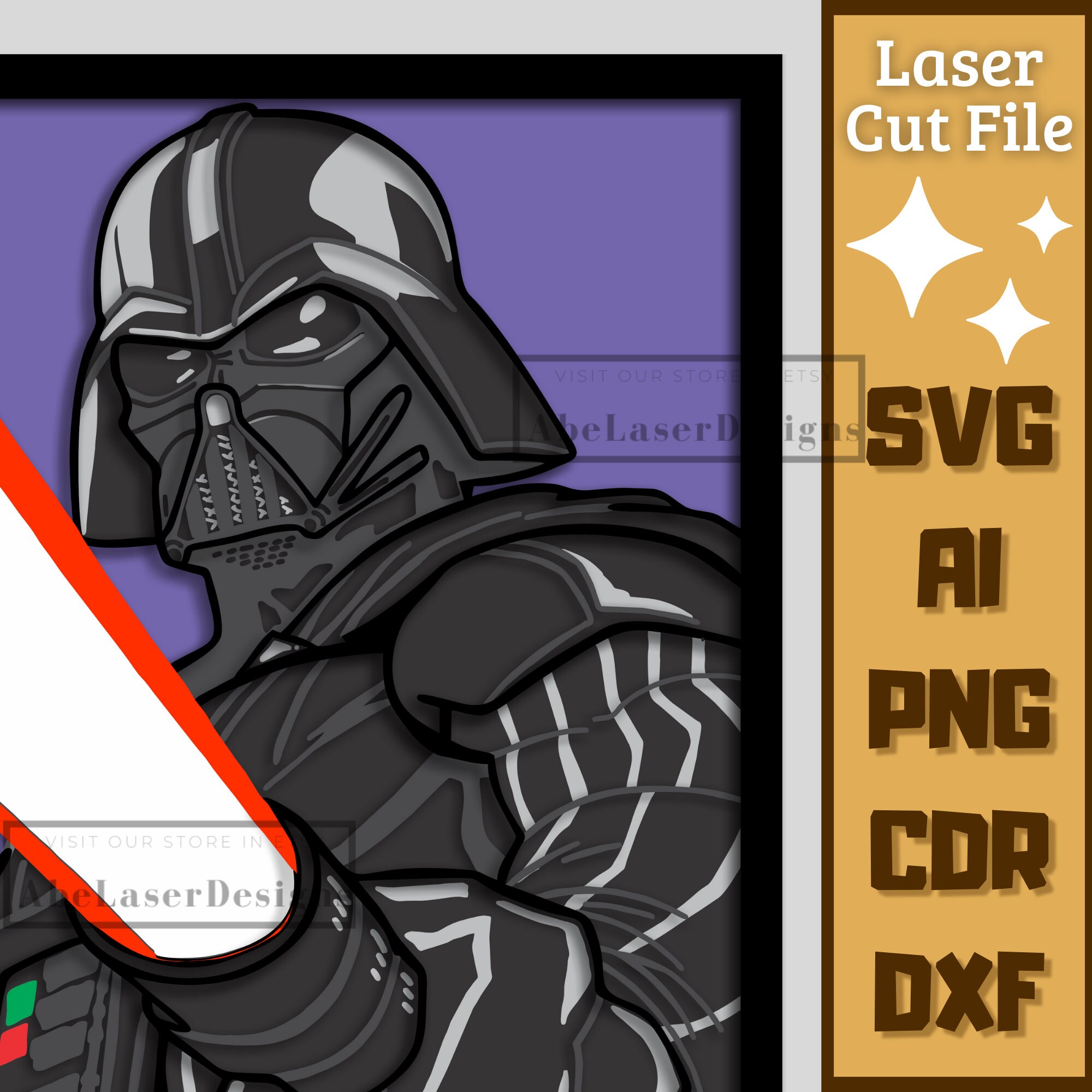 Villain Movies V1 Cartoon Layers SVG Laser Cut - Etsy Canada