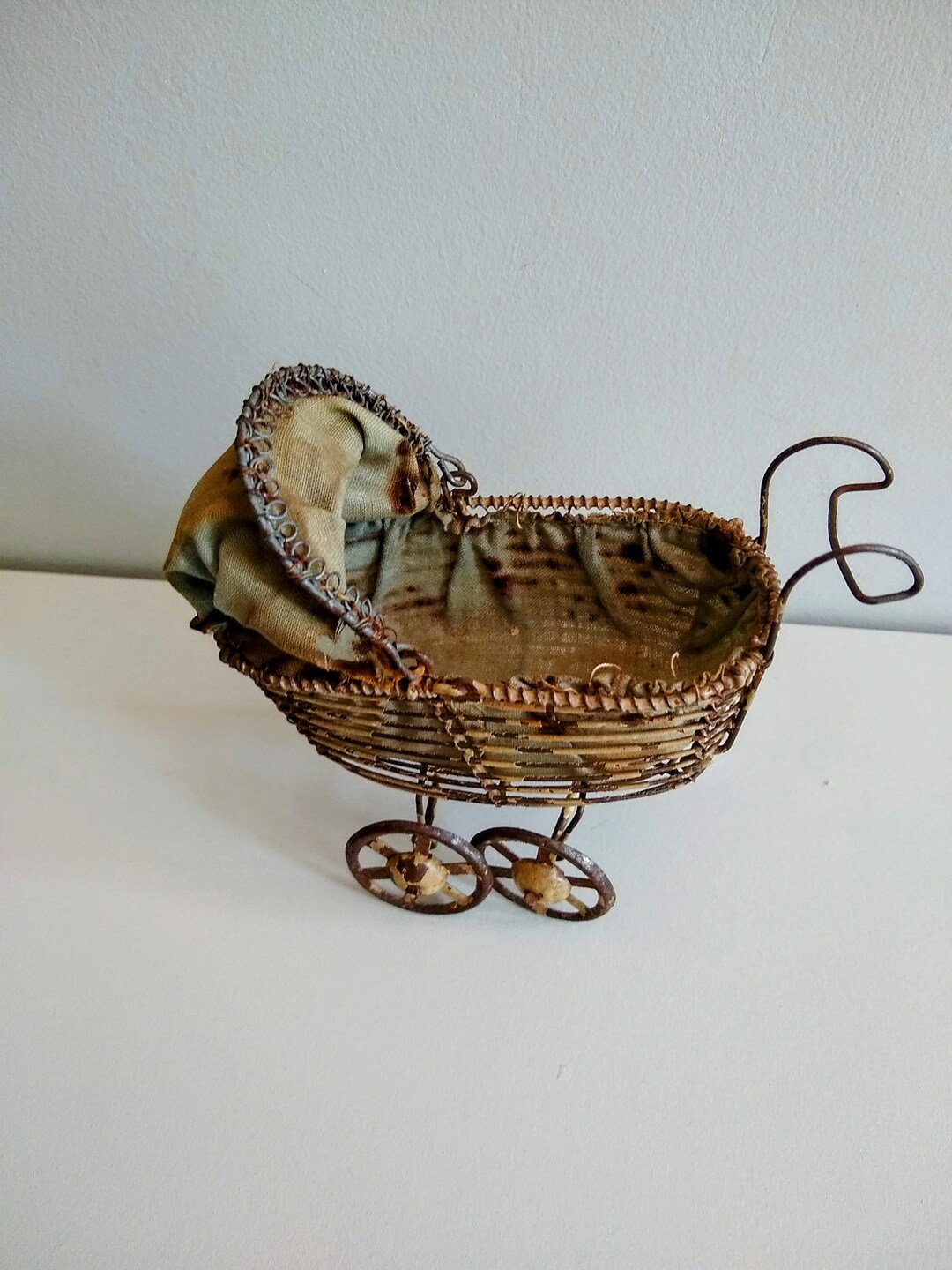 Antique Miniature German Dolls Pram - Etsy