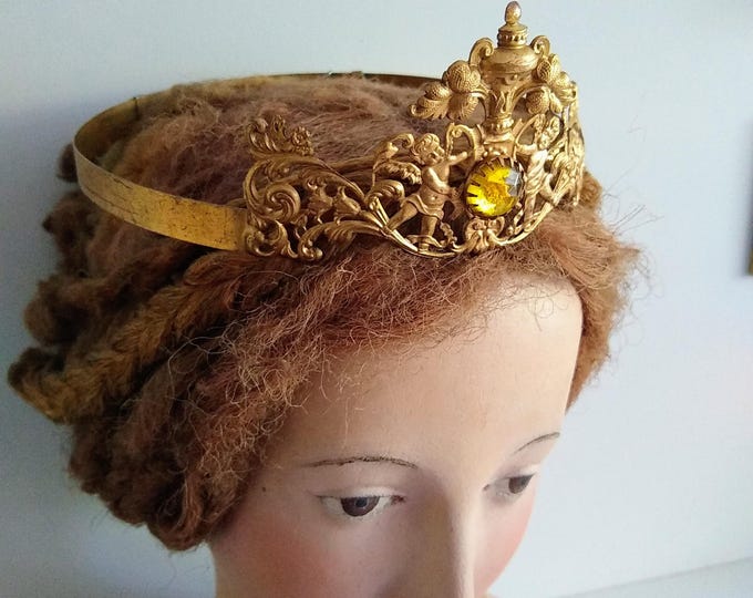 A Wonderful Late 19th Century French Crown Tiara - Etsy