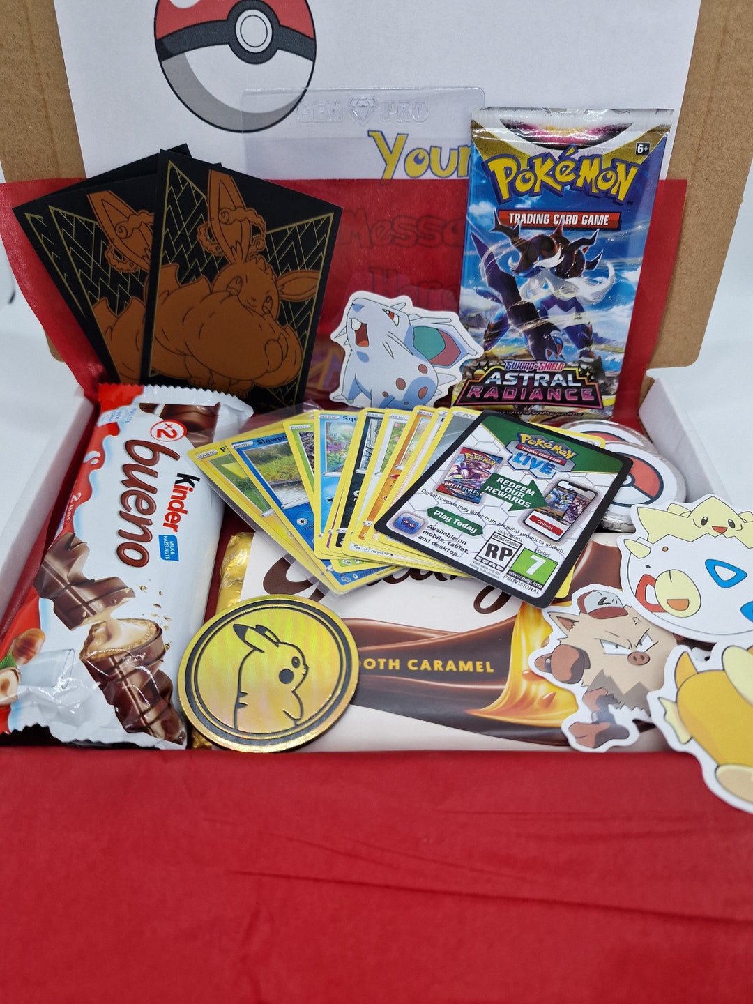 Pokemon Letterbox Gift Pokemon Gift Box Personalised Older - Etsy UK