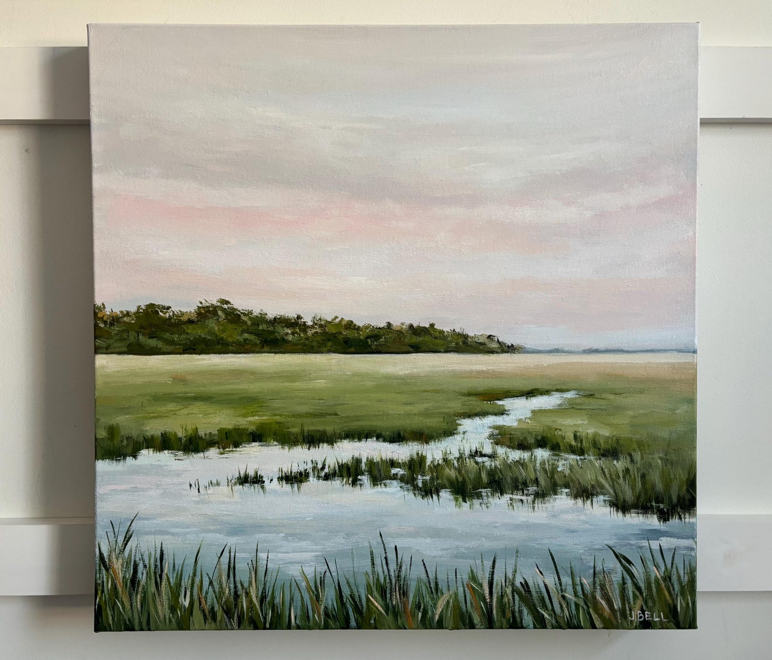 Salt Marsh, Coastal Decor, Beach Decor, Wall Art, Original Painting ...