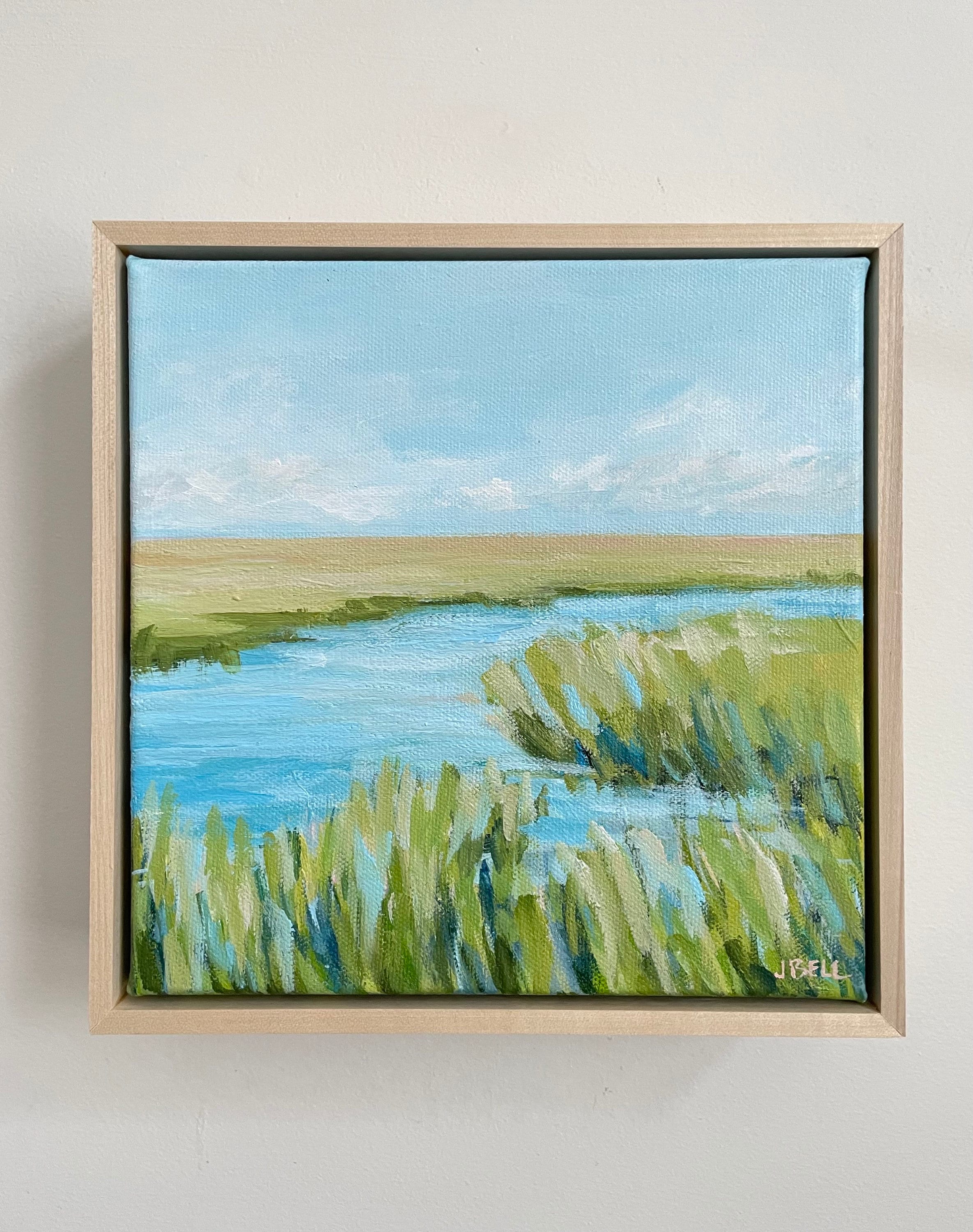Salt Marsh, Coastal Decor, Beach Decor, Wall Art, Original Painting ...