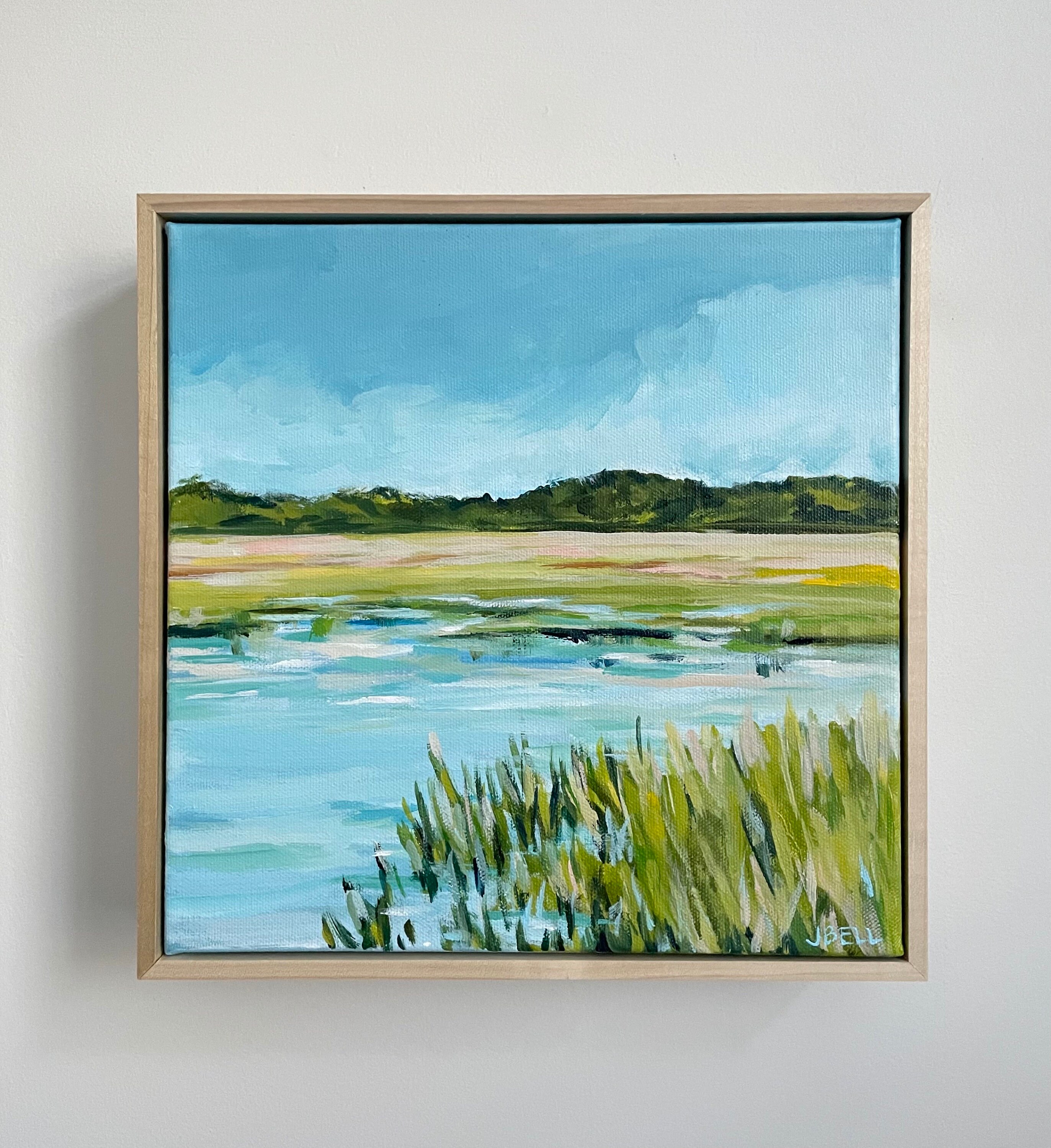 Salt Marsh, Coastal Decor, Beach Decor, Wall Art, Original Painting ...