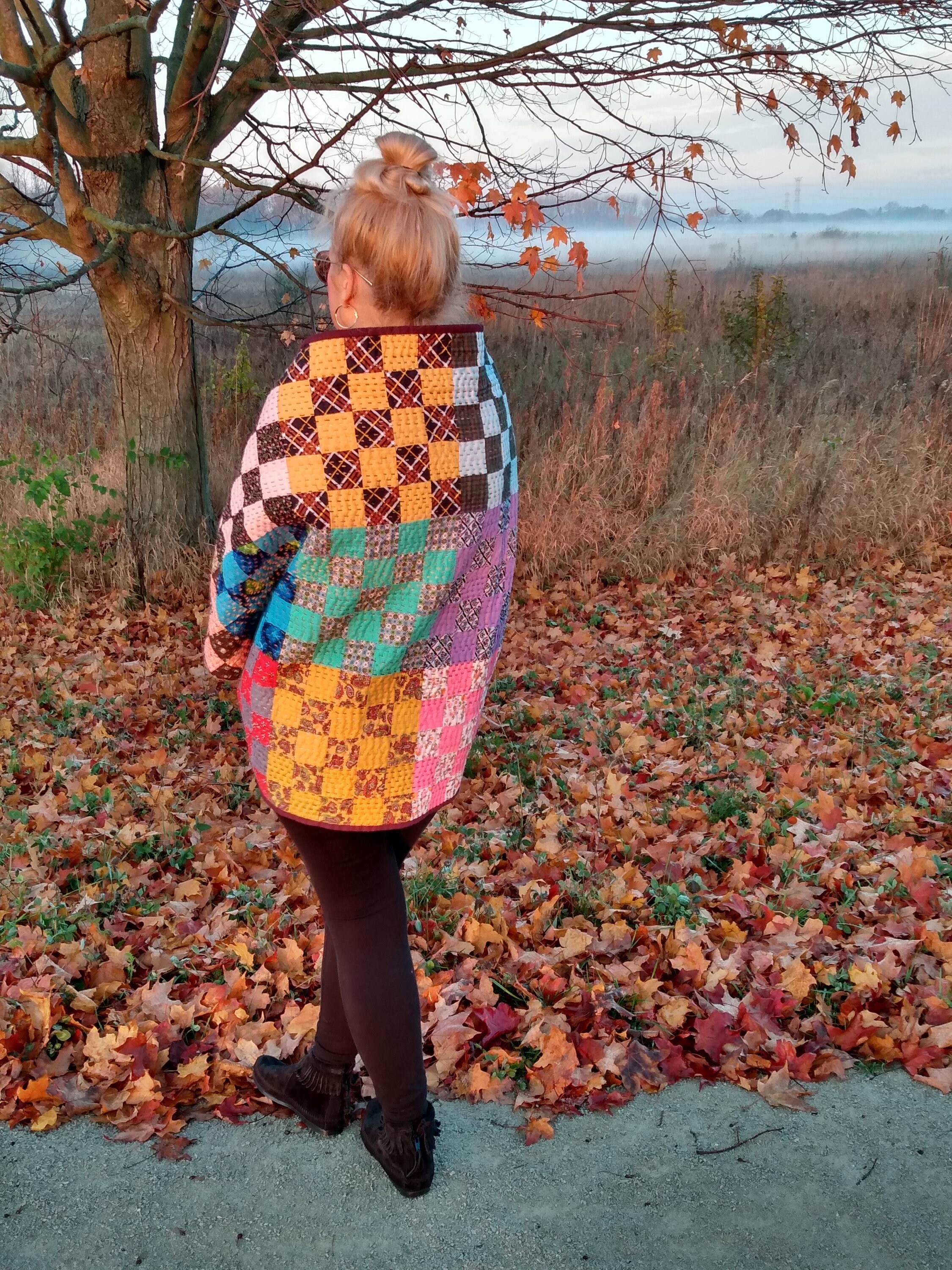 Garden Walk Beautiful Handmade Puff Sleeve Quilted Patchwork Shrug - Etsy