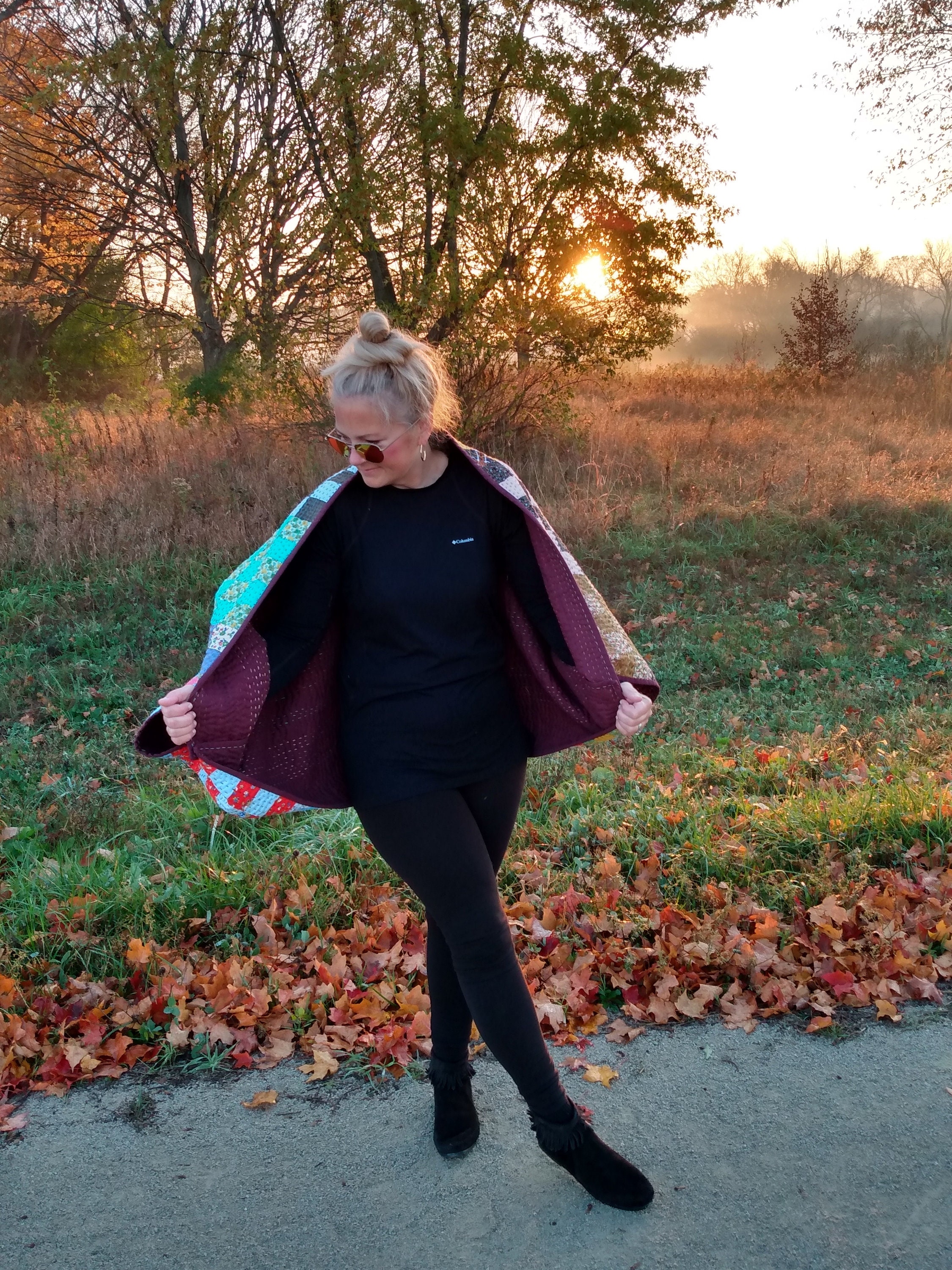 Garden Walk Beautiful Handmade Puff Sleeve Quilted Patchwork Shrug - Etsy