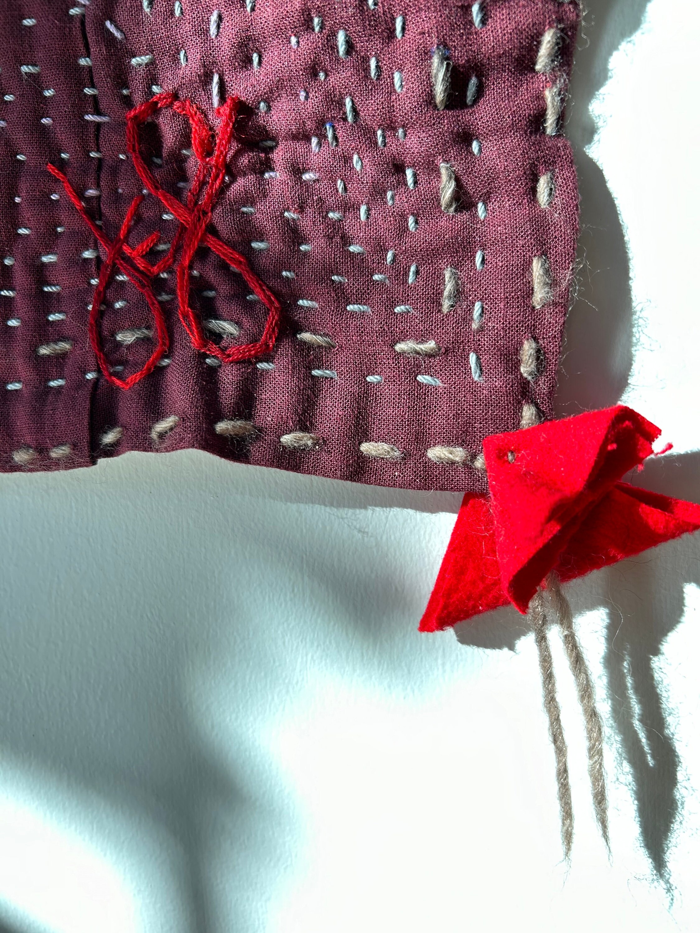 Art Quilt "early Fall" Hand Pieced Upholstery and Garment Textiles Hand ...