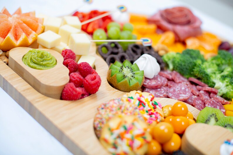 Rainbow Charcuterie Picks| Rainbow Cocktail Picks, Charcuterie Skewers ...