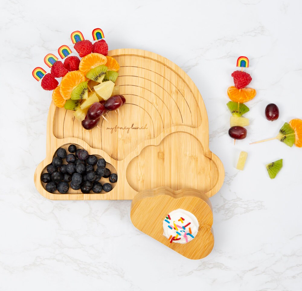 Rainbow Charcuterie Picks| Rainbow Cocktail Picks, Charcuterie Skewers ...