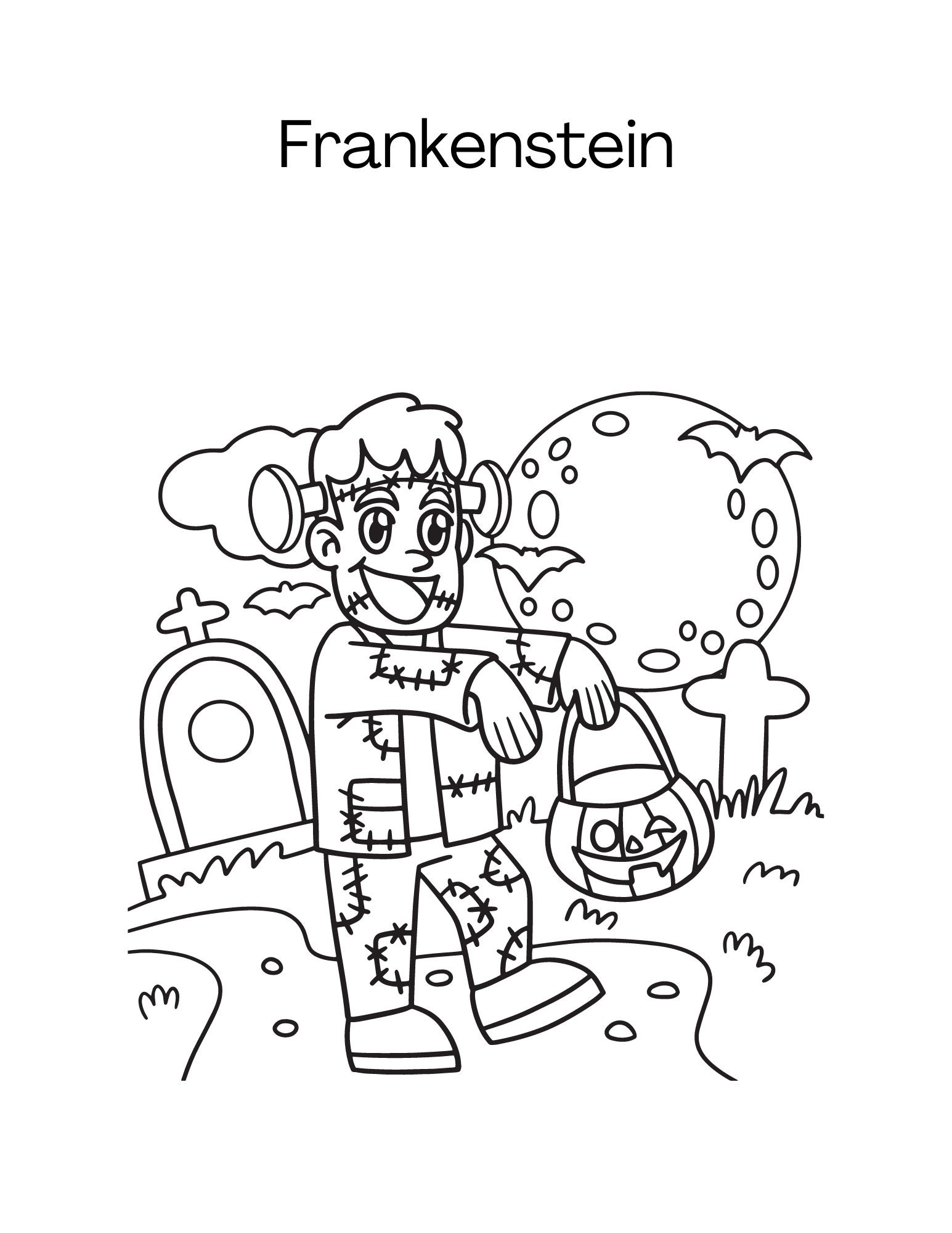 Halloween Coloring Sheets - Etsy