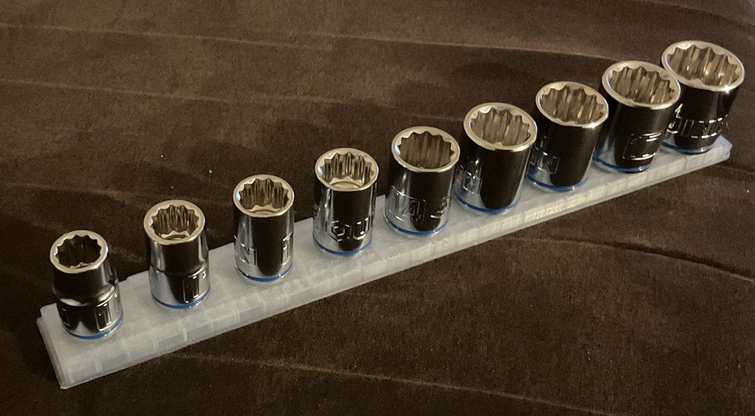 3/8th Socket Holder Tray Holds 9 Sockets - Etsy