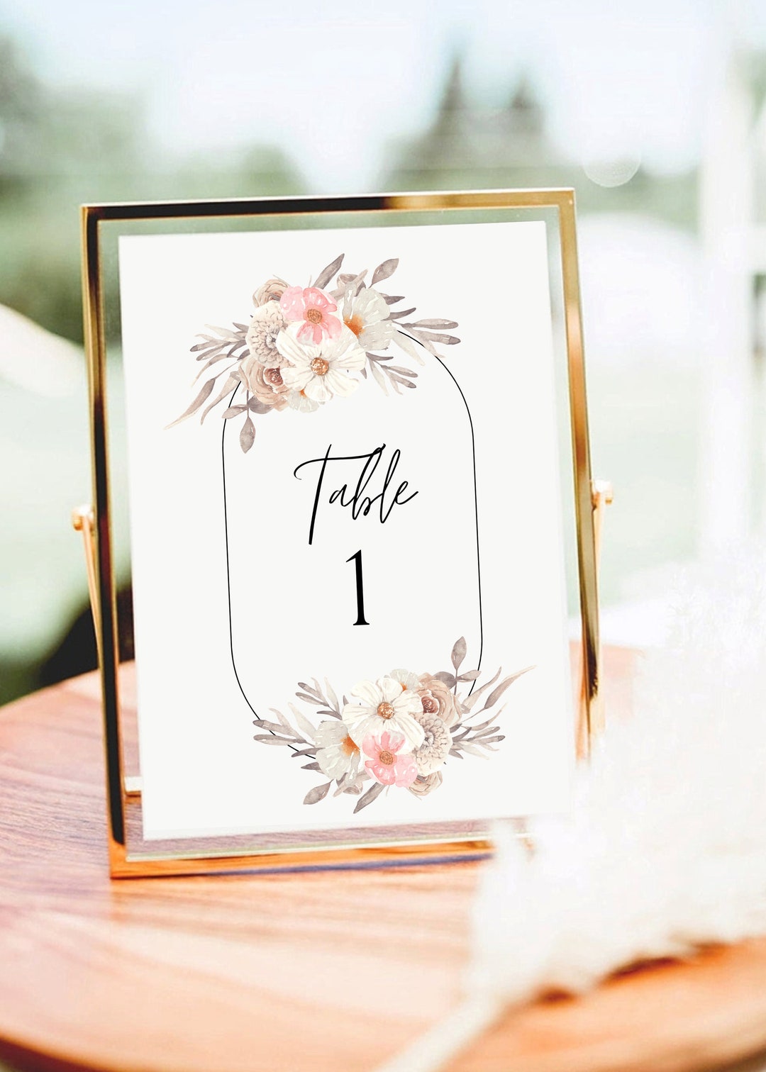 Table Numbers BOHO - Etsy