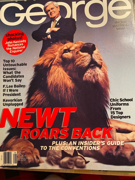 George Magazine 6th Issue - Etsy