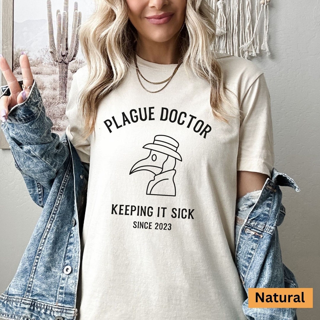 Plague Doctor Shirt Plague Doctor Funny Plague Doctor Masked T Shirt ...