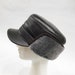 Leather Cap With Ear Flaps, Genuine Leather Cap, Baseball Cap, Men ...