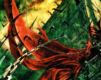 Marvel Comic Spawn Poster 1994 - Etsy