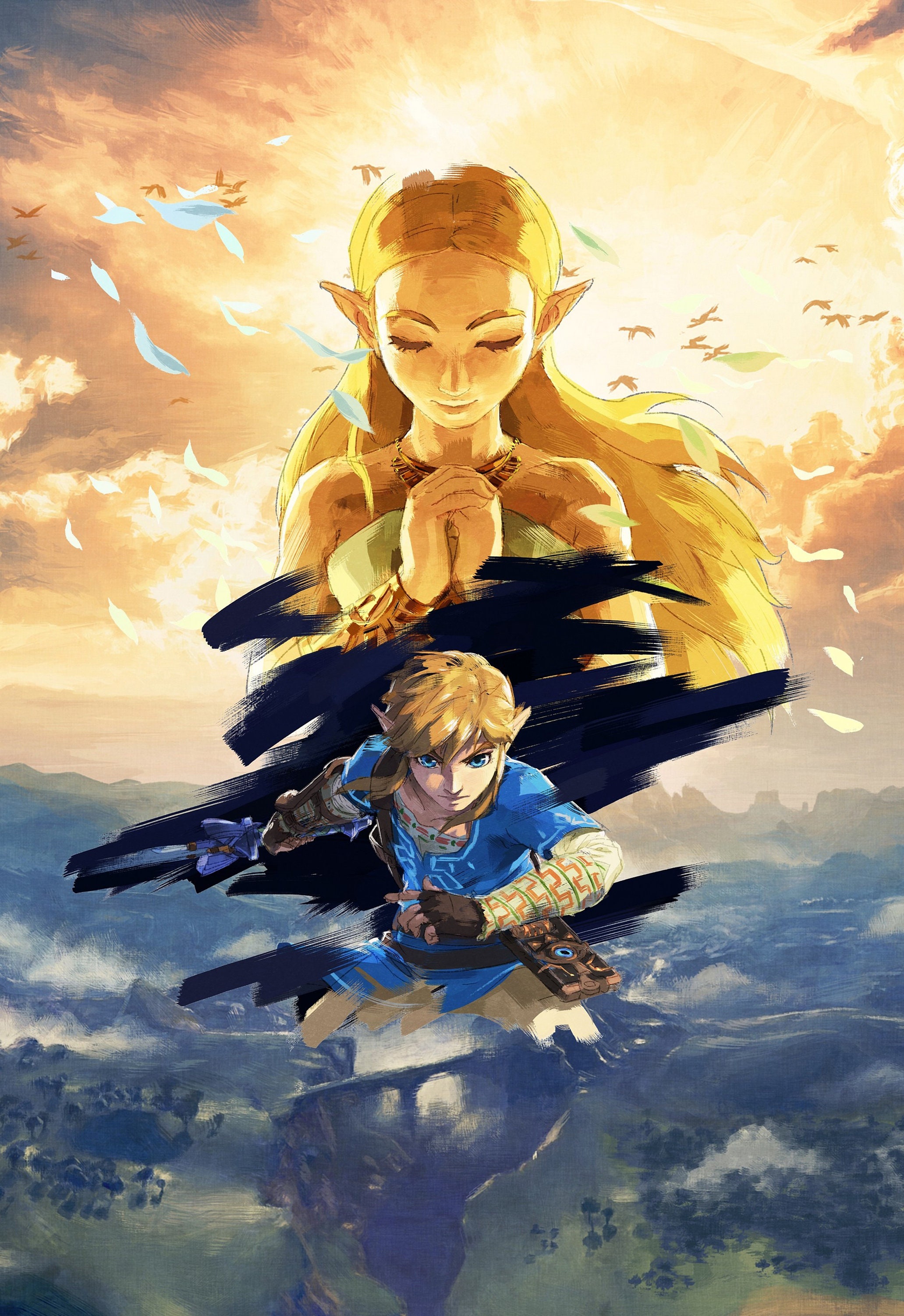 The Legend of Zelda BOTW Poster - Etsy The Legend of Zelda BOTW Poster - Etsy