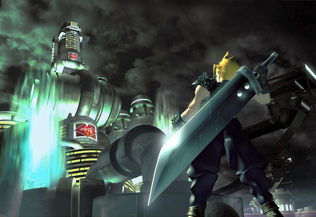 Final Fantasy VII Cloud Reactor Poster - Etsy