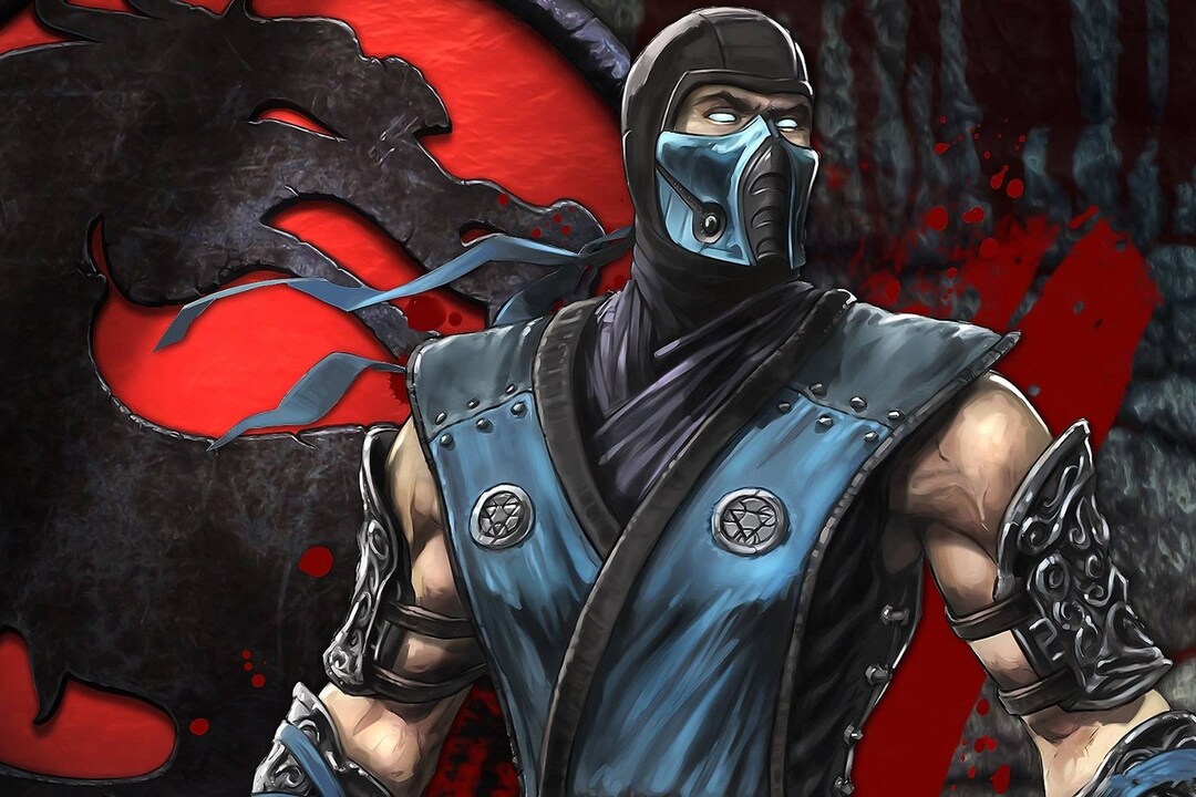 Sub-zero Mortal Kombat Poster - Etsy