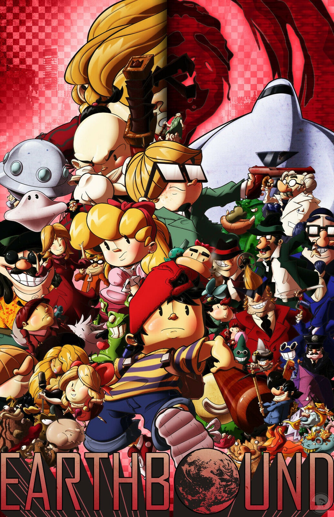 Earth Bound Poster - Etsy