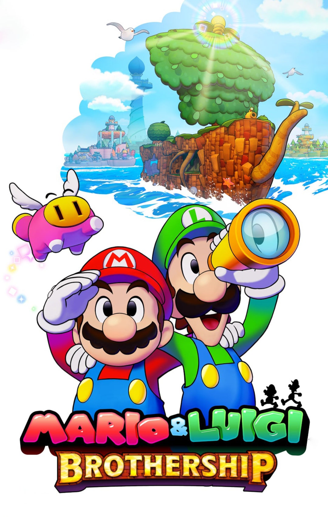 Mario and Luigi Brothership Poster #2 - Etsy