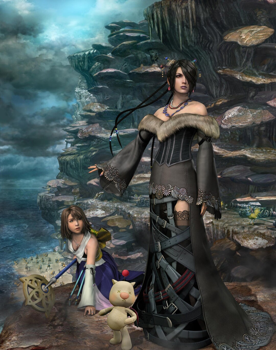 Lulu Final Fantasy X Poster Etsy