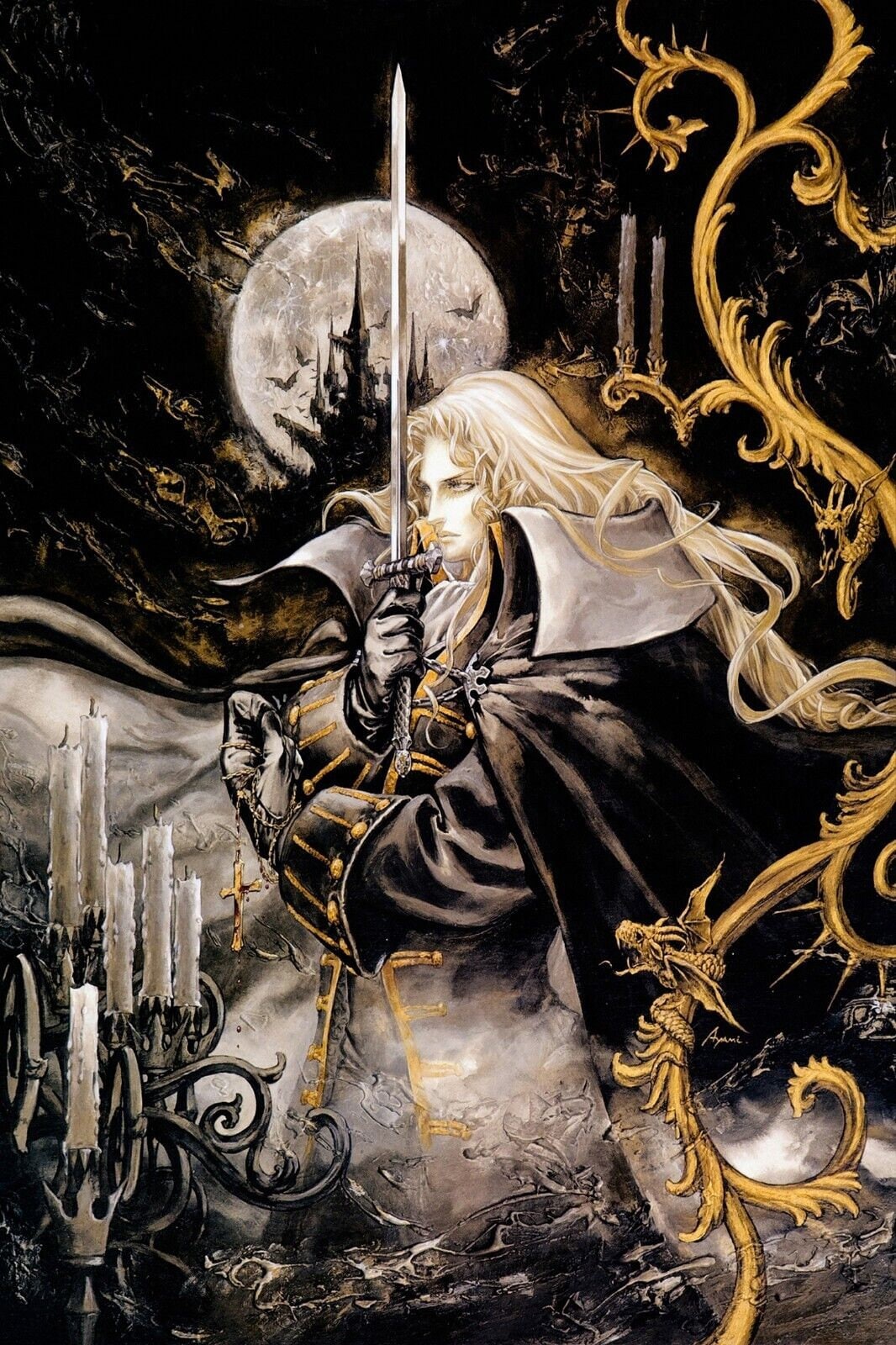 Castlevania Alucard Poster - Etsy