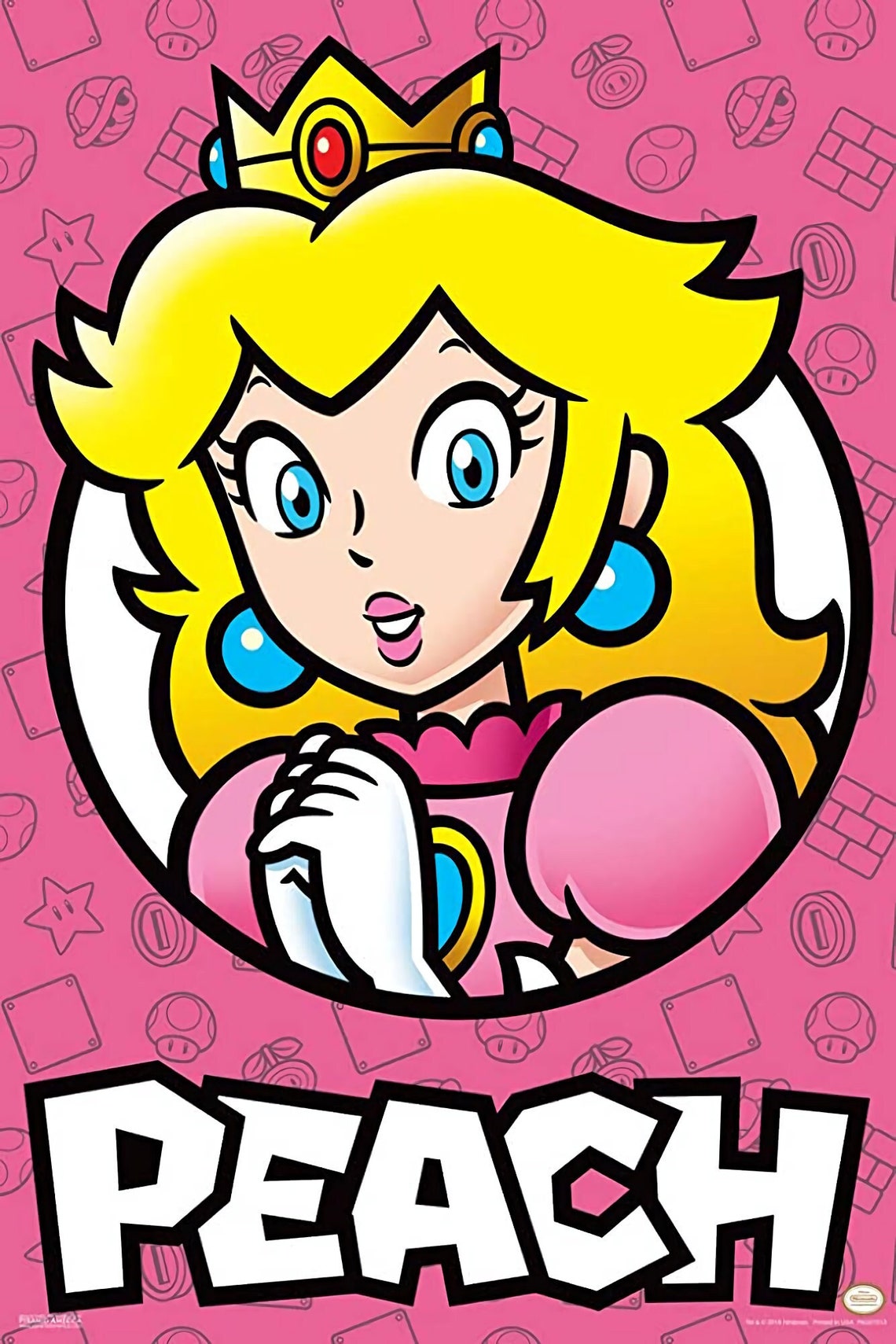 Princess Peach Poster - Etsy