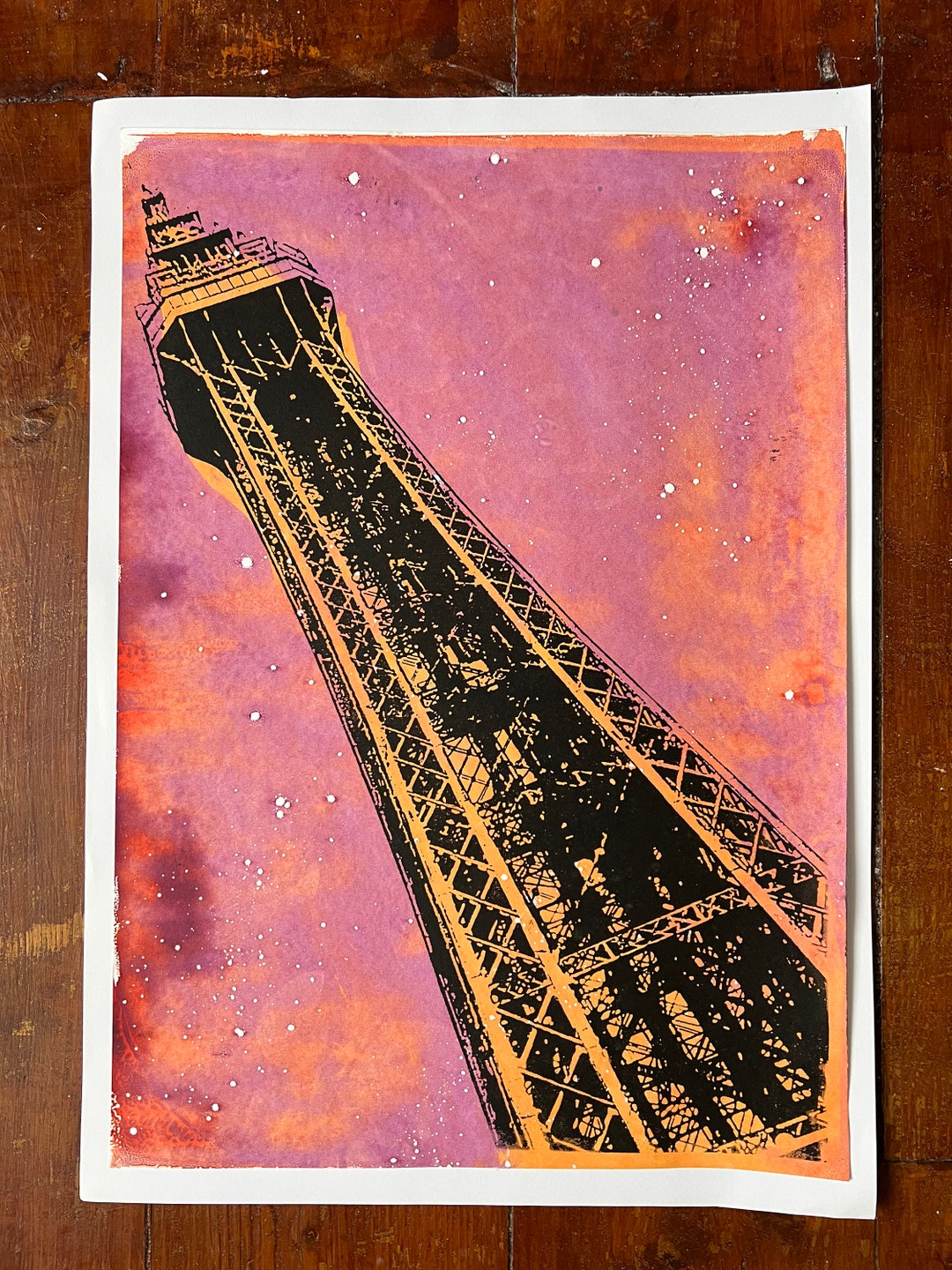The Blackpool Tower Screen Print - Etsy